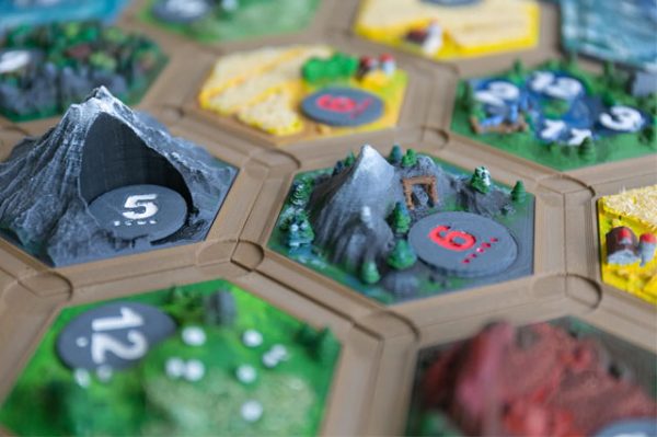 Custom Catan Game: Board, Pieces, Tiles, Cards - Hicreate Games