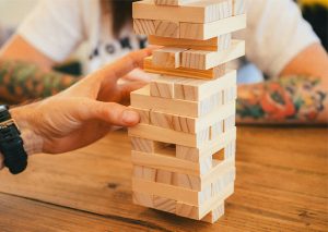 Custom Jenga Game, Personalized Wooden Tower Game - Hicreate Games