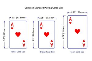 Playing Card Dimensions: A Complete Guide - Hicreate Games